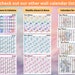 Giant 2025 Wall Planner Printable 2025 Calendar Full Year Wall Calendar ...