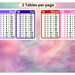 Preschool Times Table Printable Multiplication Table Homeschool ...