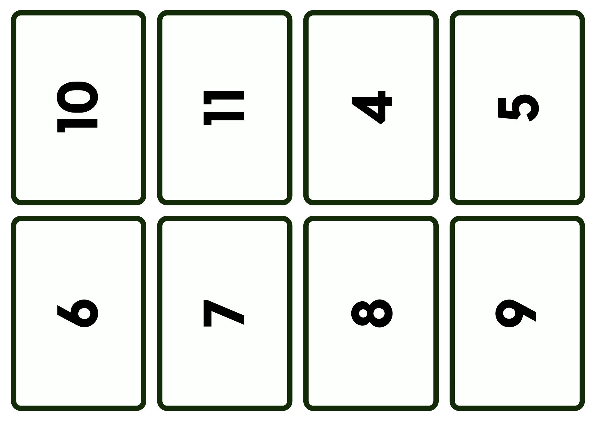 Addition Flash Card Printable Homeschool Flashcard Montessori Toddler ...