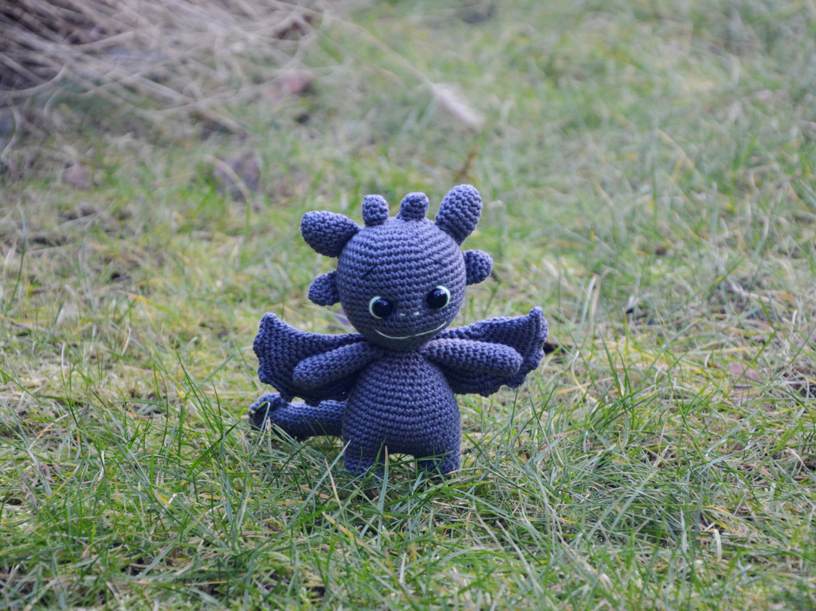 Toothless Crochet Pattern: Night Fury Amigurumi DIY (PDF) - Etsy