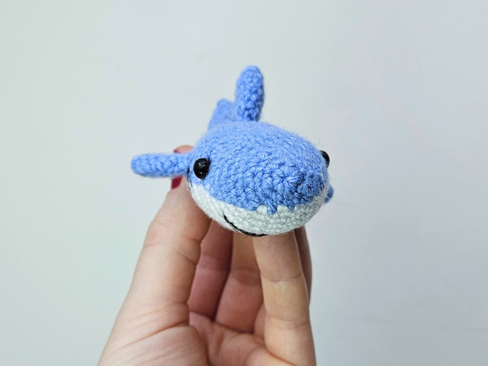 Baby Shark Crochet Pattern: Mini Amigurumi Keychain (PDF Pattern) - Etsy