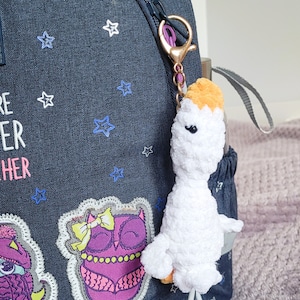 Quick Crochet PATTERN, Mini Hug Goose Keychain, No Sew Amigurumi for ...