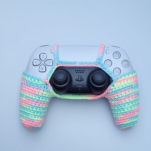 Hit! Playstation 5 Controller Rainbow Crochet Cover. Hand-made ...