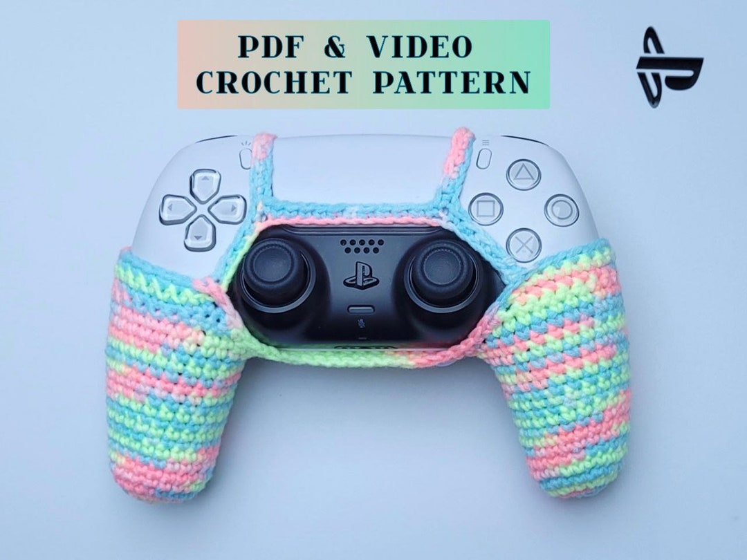 Exclusive! Crochet Pattern of Playstation 5 Controller Cover. Pattern ...