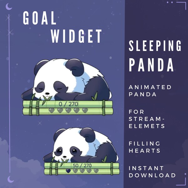 Vtuber Goal Widget - Etsy