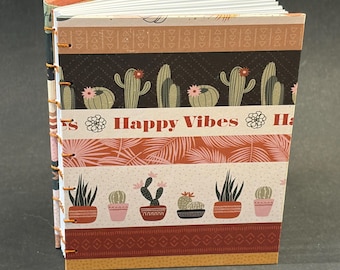 Wooden Handmade Coptic Stitch Journal With Vintage Medical Illustration ...