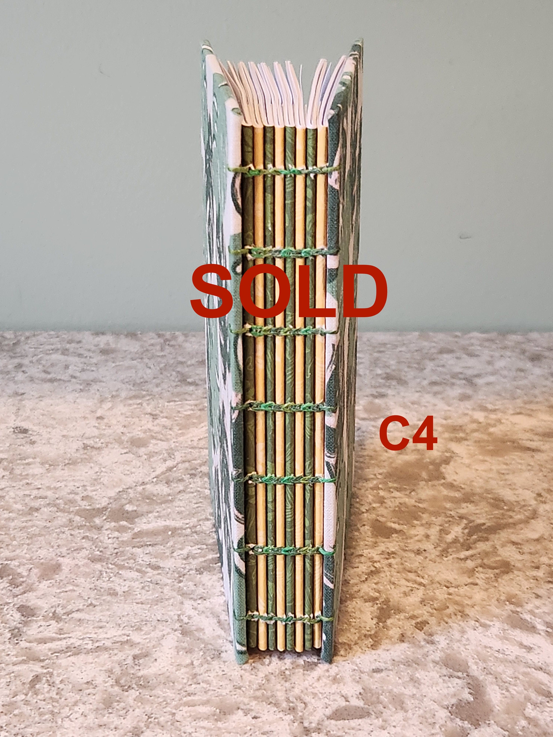 Handmade Coptic Stitch Journals - Etsy