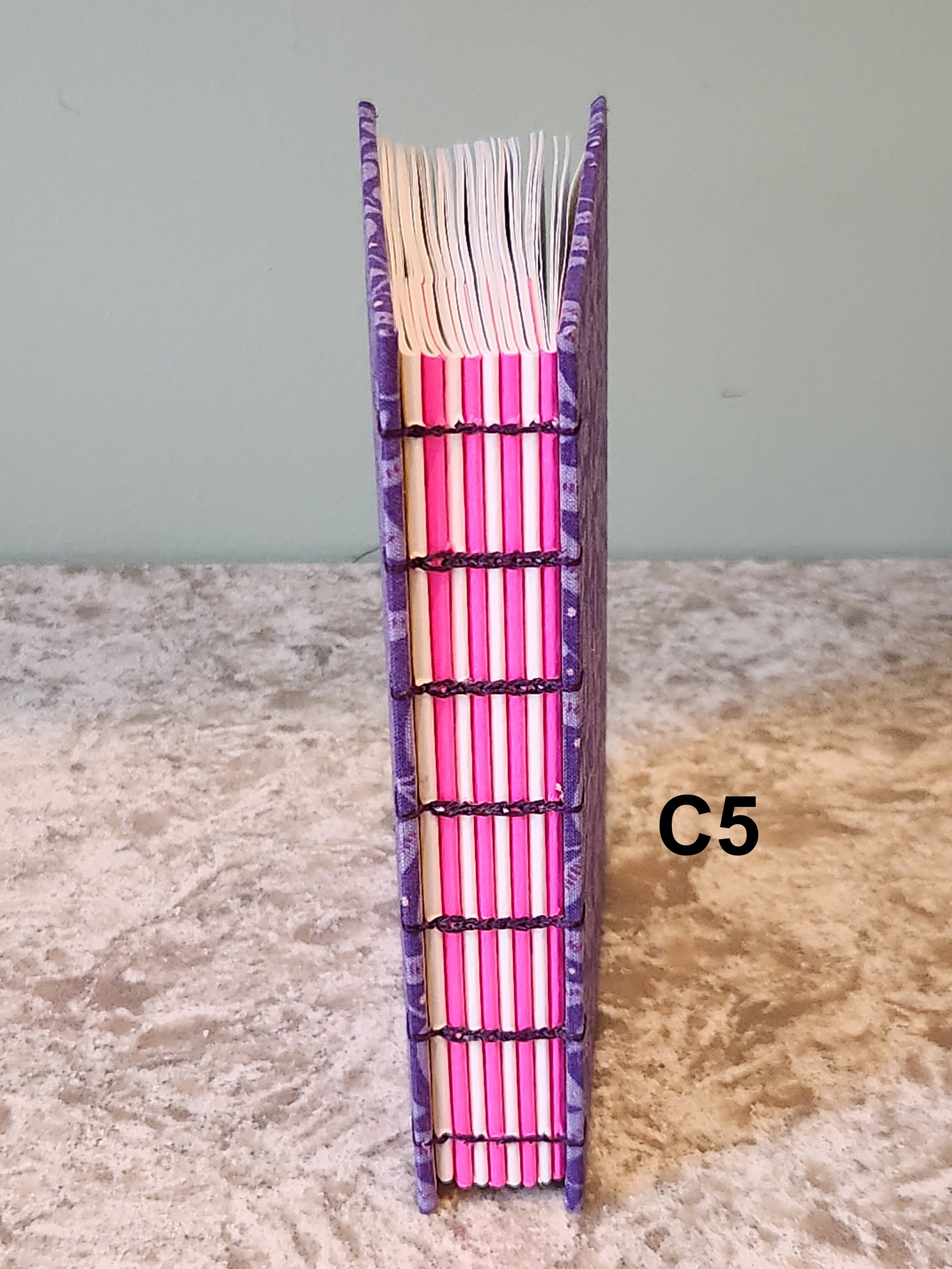 Handmade Coptic Stitch Journals - Etsy