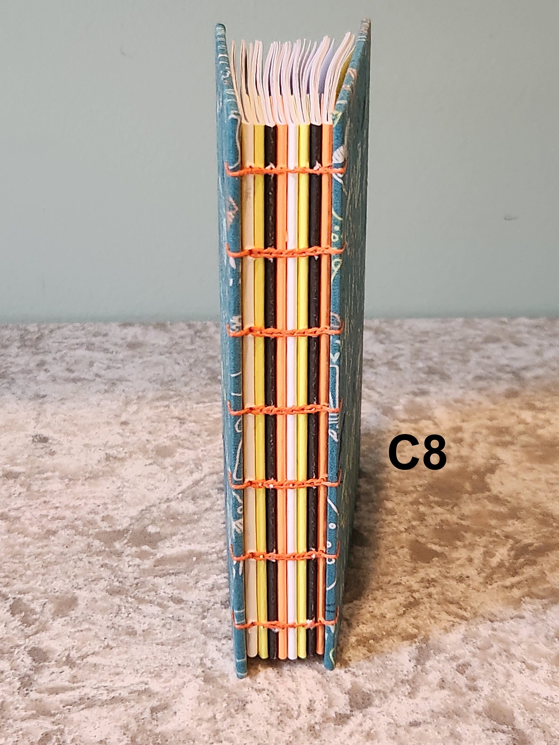 Handmade Coptic Stitch Journals - Etsy