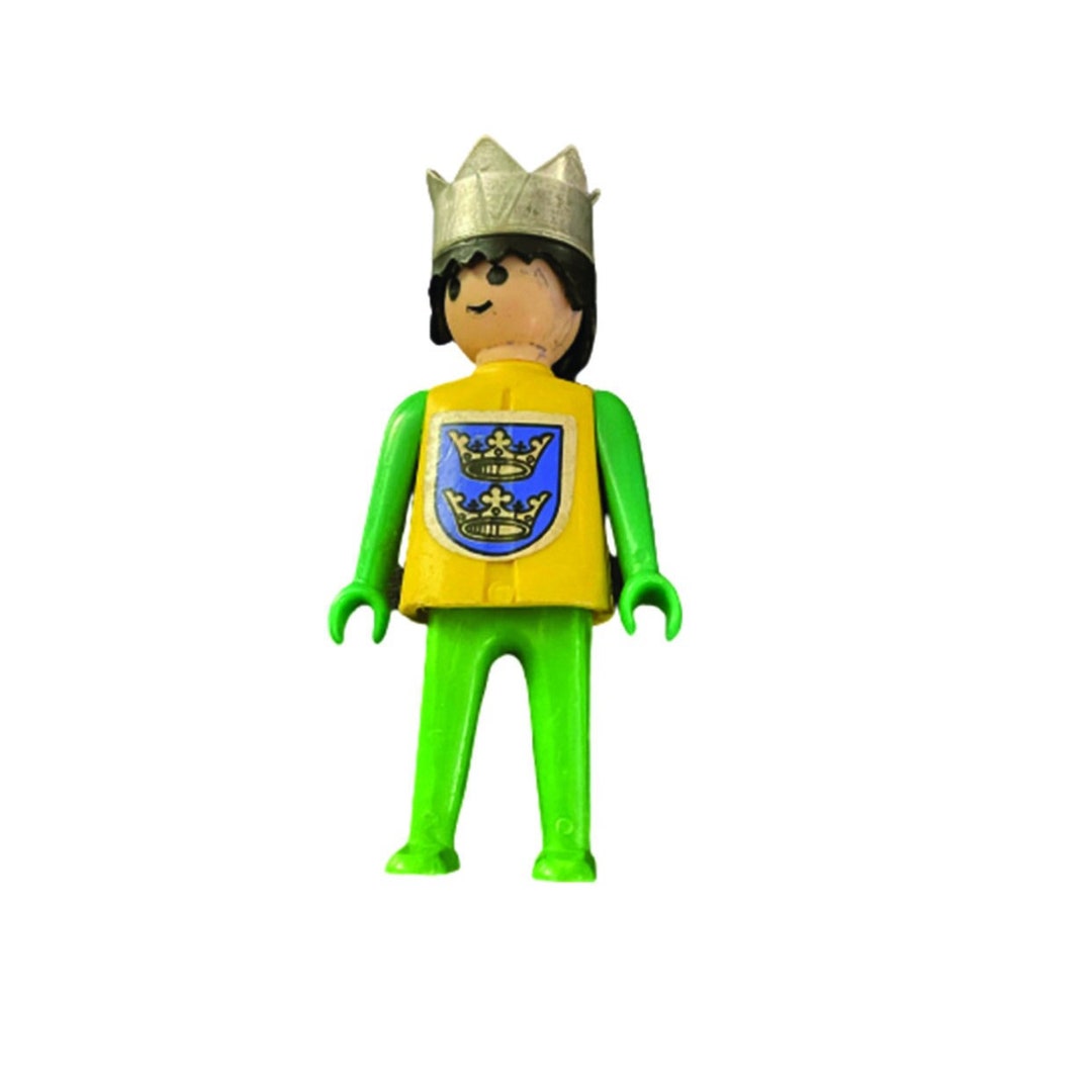 Playmobil Little Crown Prince Action Figure Yellow and Green - Etsy