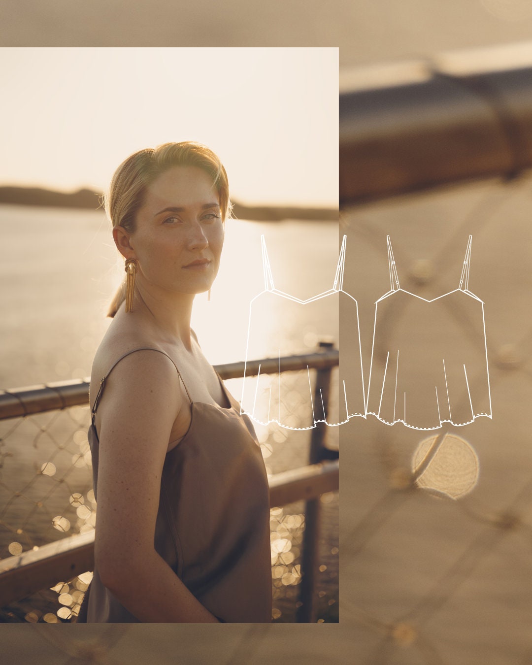 Digital Sewing Pattern Sirena Top - Etsy