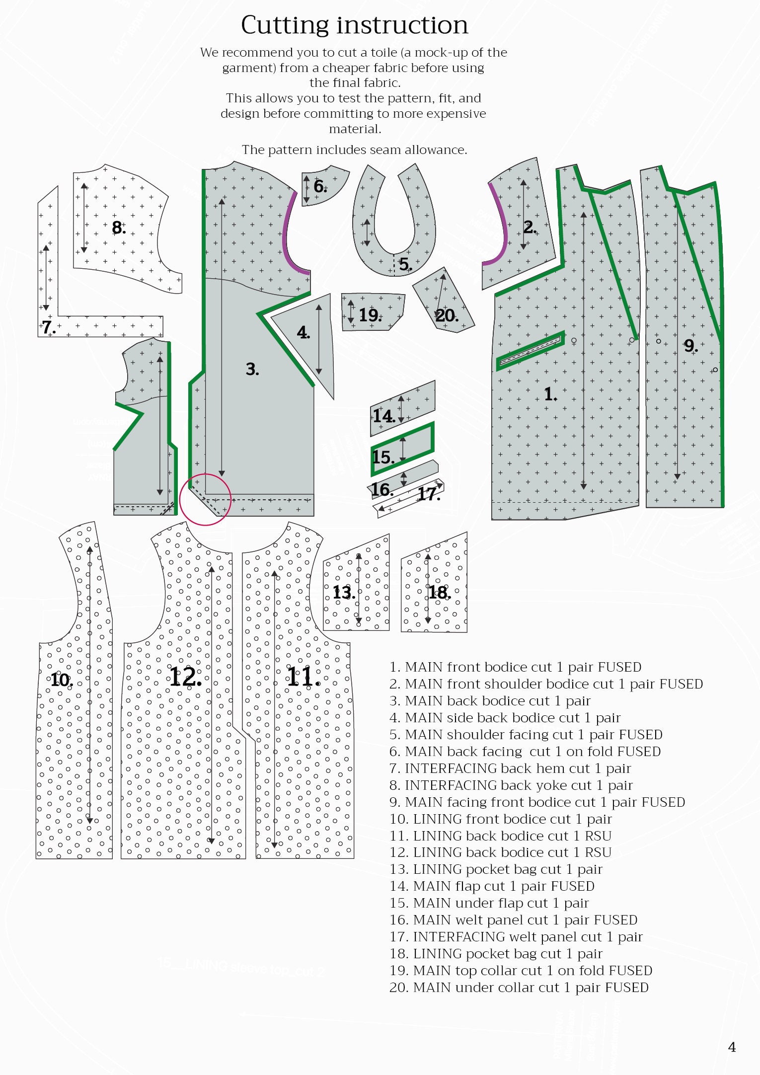 Digital Sewing Pattern Anne Waistcoat - Etsy
