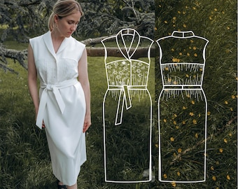 PDF/ Digital Sewing Pattern - the Day Dress - the Avid Seamstress - Etsy UK
