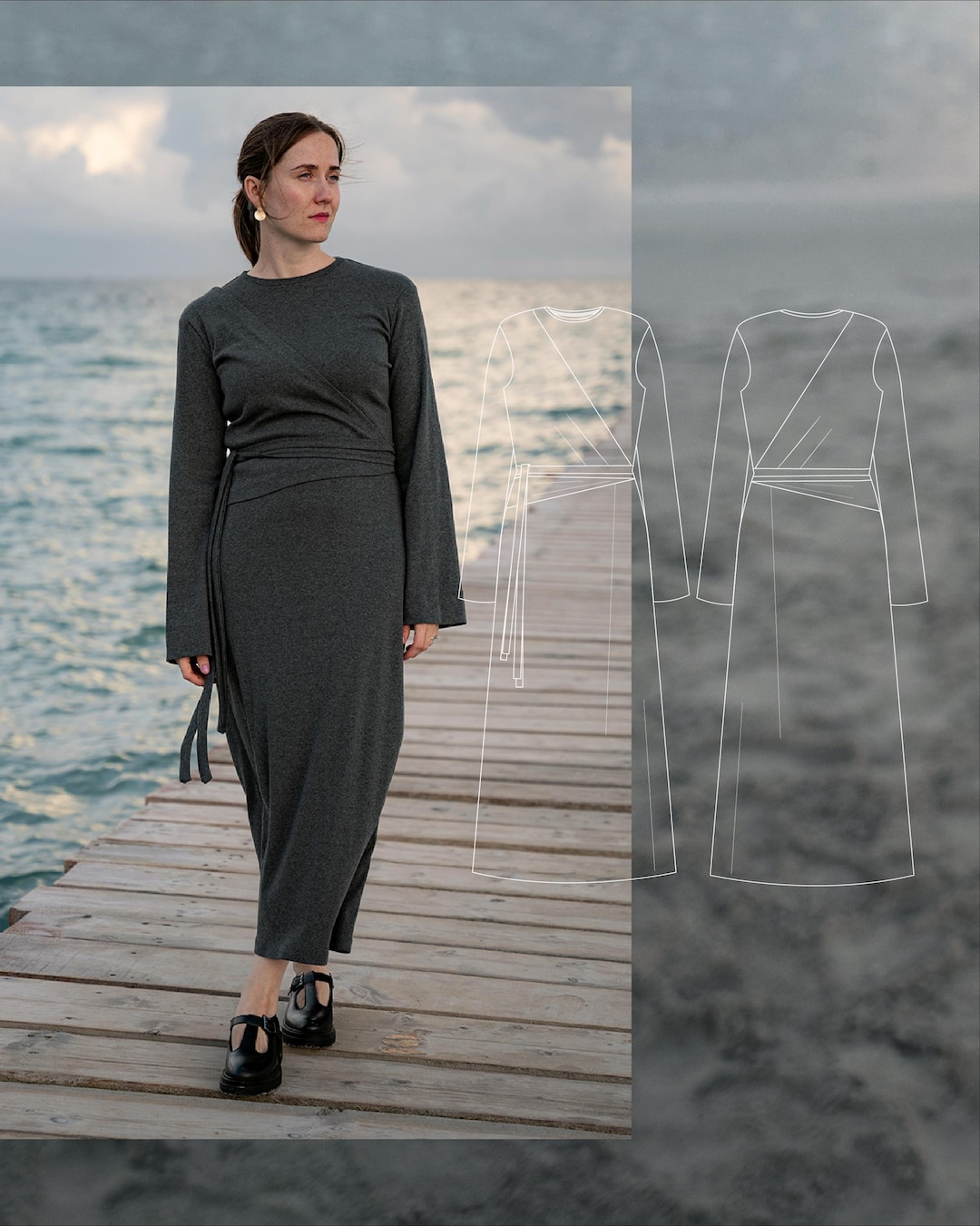 Digital Sewing Pattern Claire Dress - Etsy