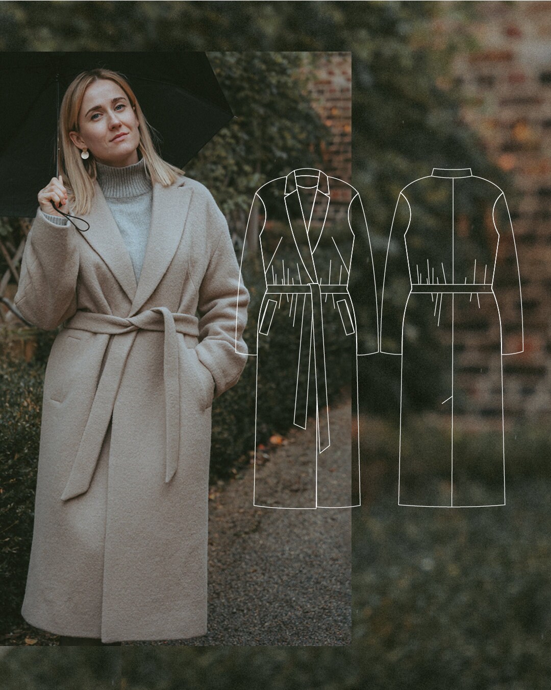 Digital Sewing Pattern Aurora Coat - Etsy