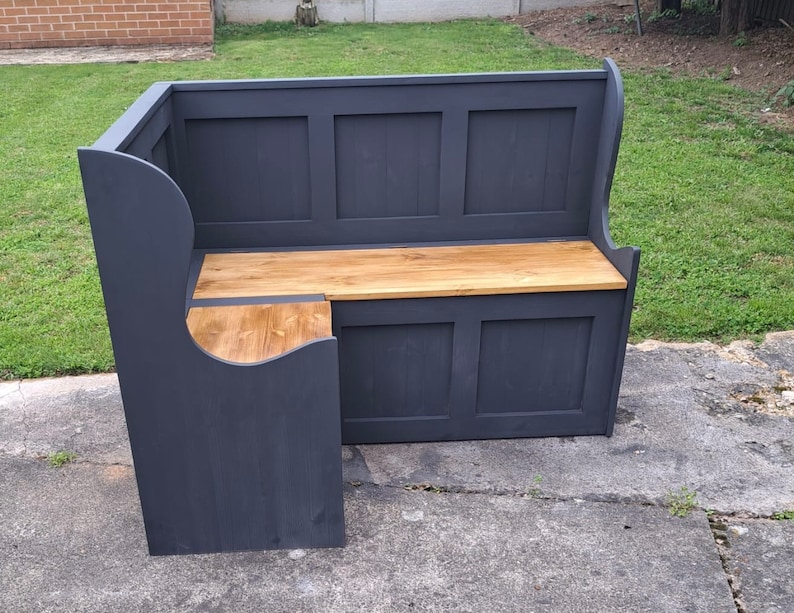 L Shape Monks Bench 4ft X 3ft - Etsy