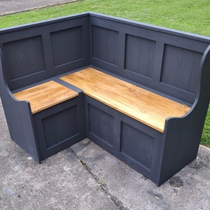 L Shape Monks Bench 4ft X 3ft - Etsy