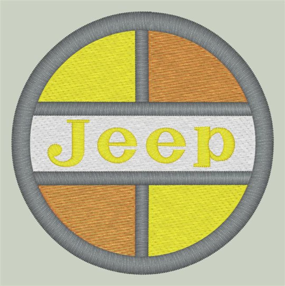 Jeep 1963 Embroidery File - Etsy
