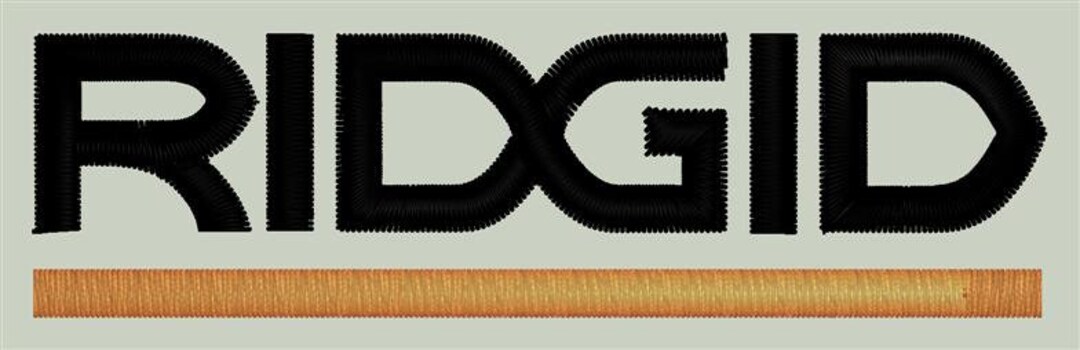 Ridgid Logo Embroidery File - Etsy