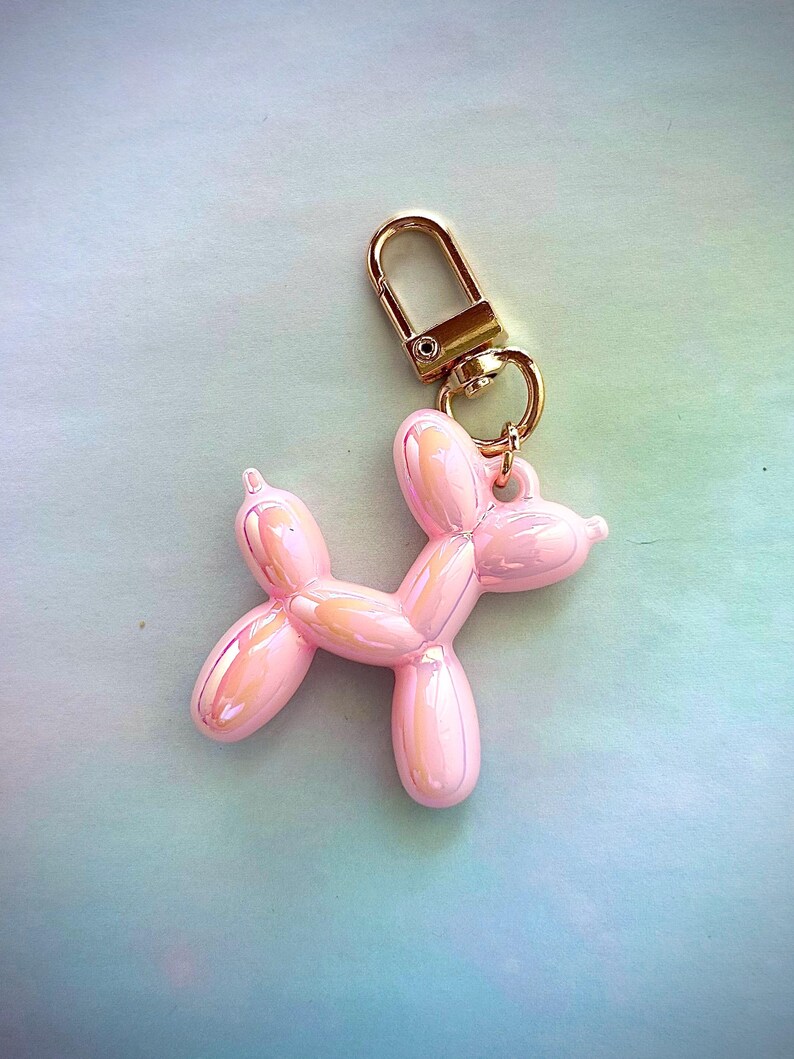 Balloon Animal Key Chain - Etsy