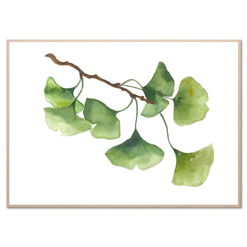 Ginkgo Tree Art Painting - Etsy