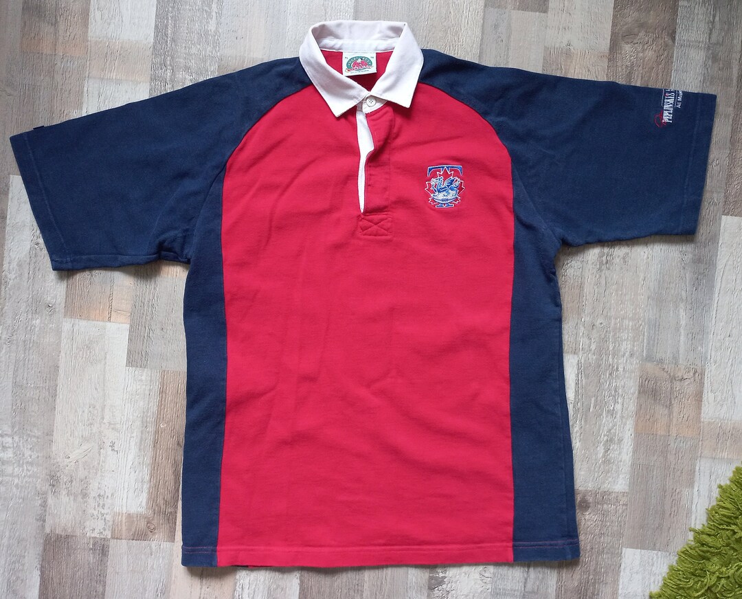 Vintage 2000's Toronto Dragons Rugby Shirt Cotton Made in Canada - Etsy