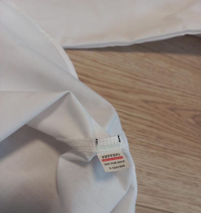 Ferrari Scuderia F1 Women's Shirt Button-down Long Sleeve White/yellow ...