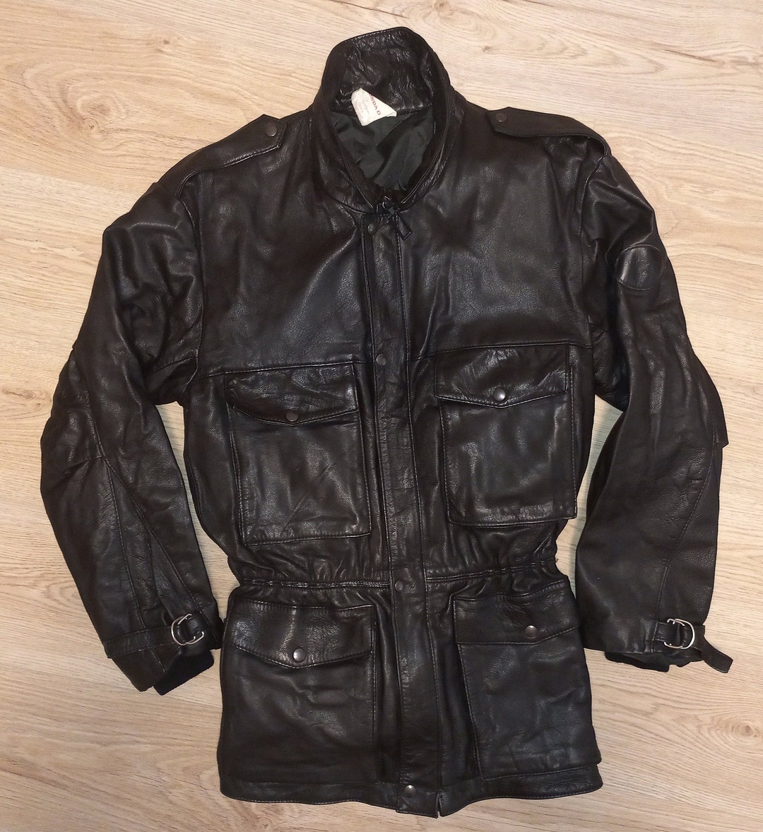 Vintage HONDA Genuine Leather Jacket 80's Boutique Geneva Switzerland ...
