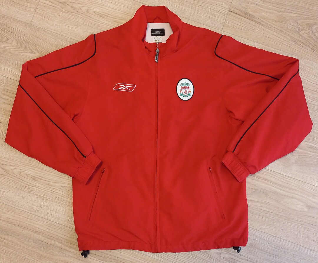 2003-04 Liverpool FC Track Jacket Red Carlsberg Size S Fair. - Etsy