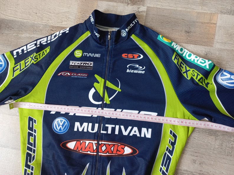 VW Multivan Merida Cycling Team Jersey Biemme Long Sleeve Spring/autumn ...