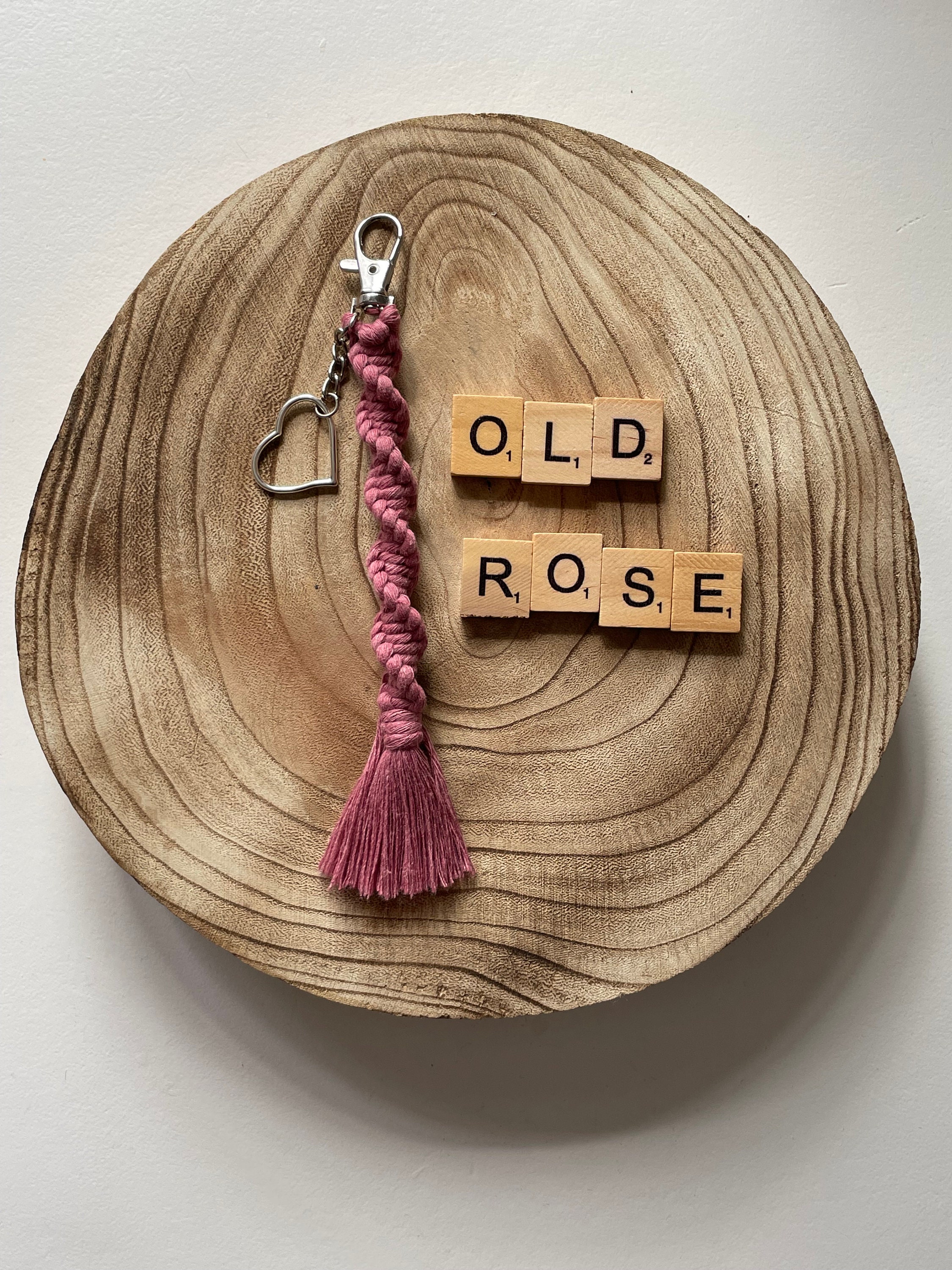 Handmade Macrame Keyring / Twist Keyring / Keychain / Bag Accessories ...