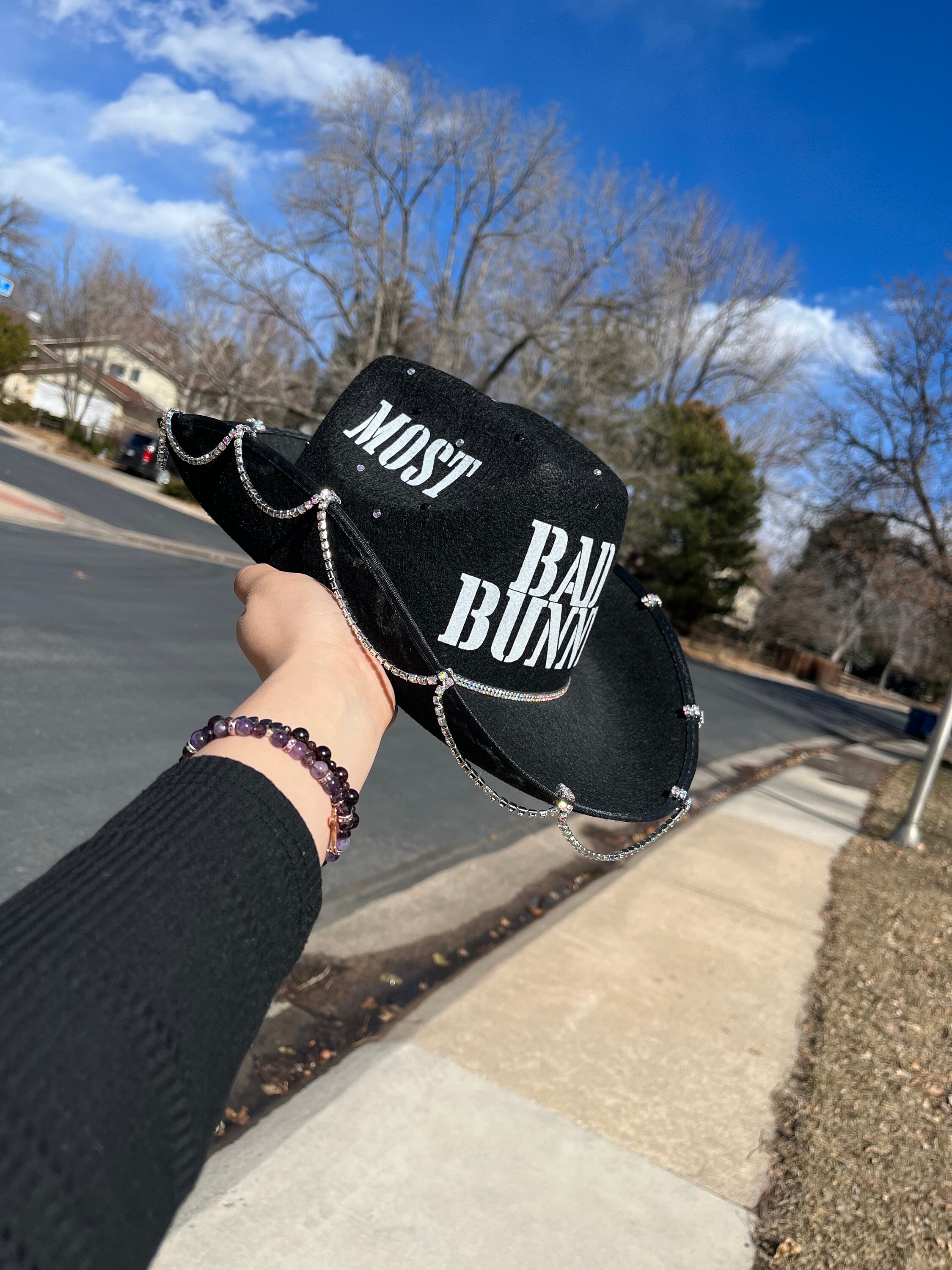 Bad Bunny Inspired Cowboy Hat - Etsy