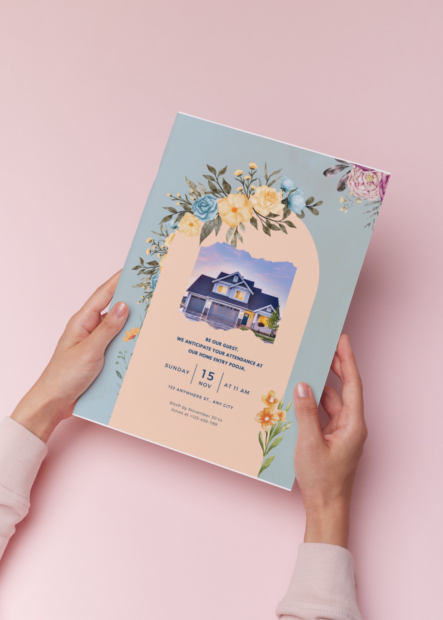 Housewarming Party Invitation Card Home Entry Invitation - Etsy