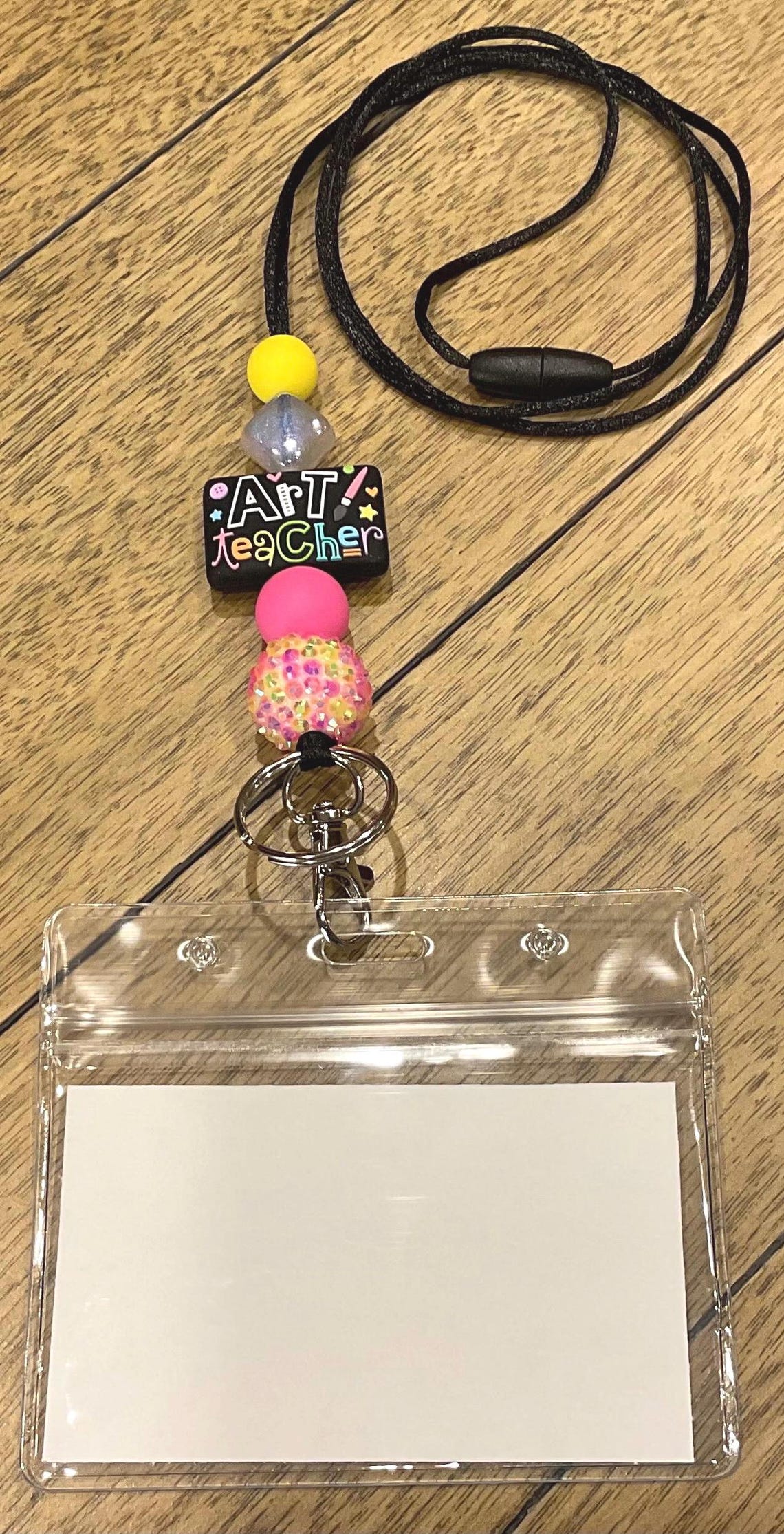 Art Teacher Lanyards- School Lanyards- Teacher Lanyards- ID Badge - Etsy