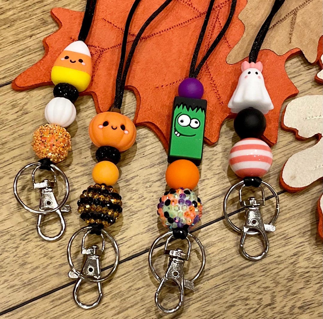 Fall and Halloween Teacher Lanyards A Great Treat for That Special ...