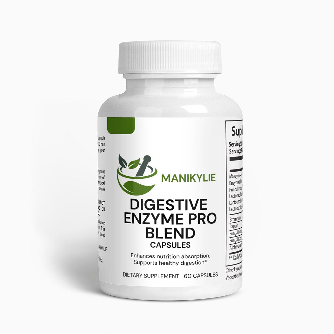 Digestive Enzyme Pro Blend - Etsy