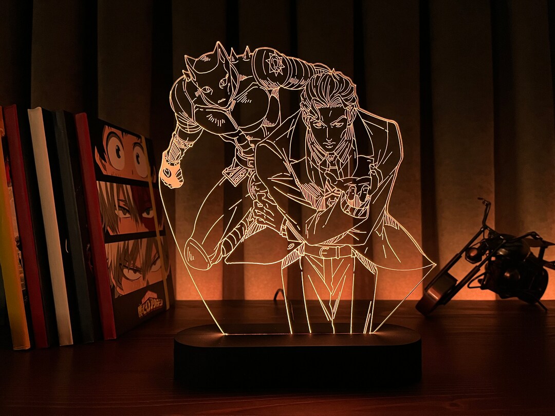 Anime Night Lamp Christmas Night Light Anime Led Light 3D - Etsy