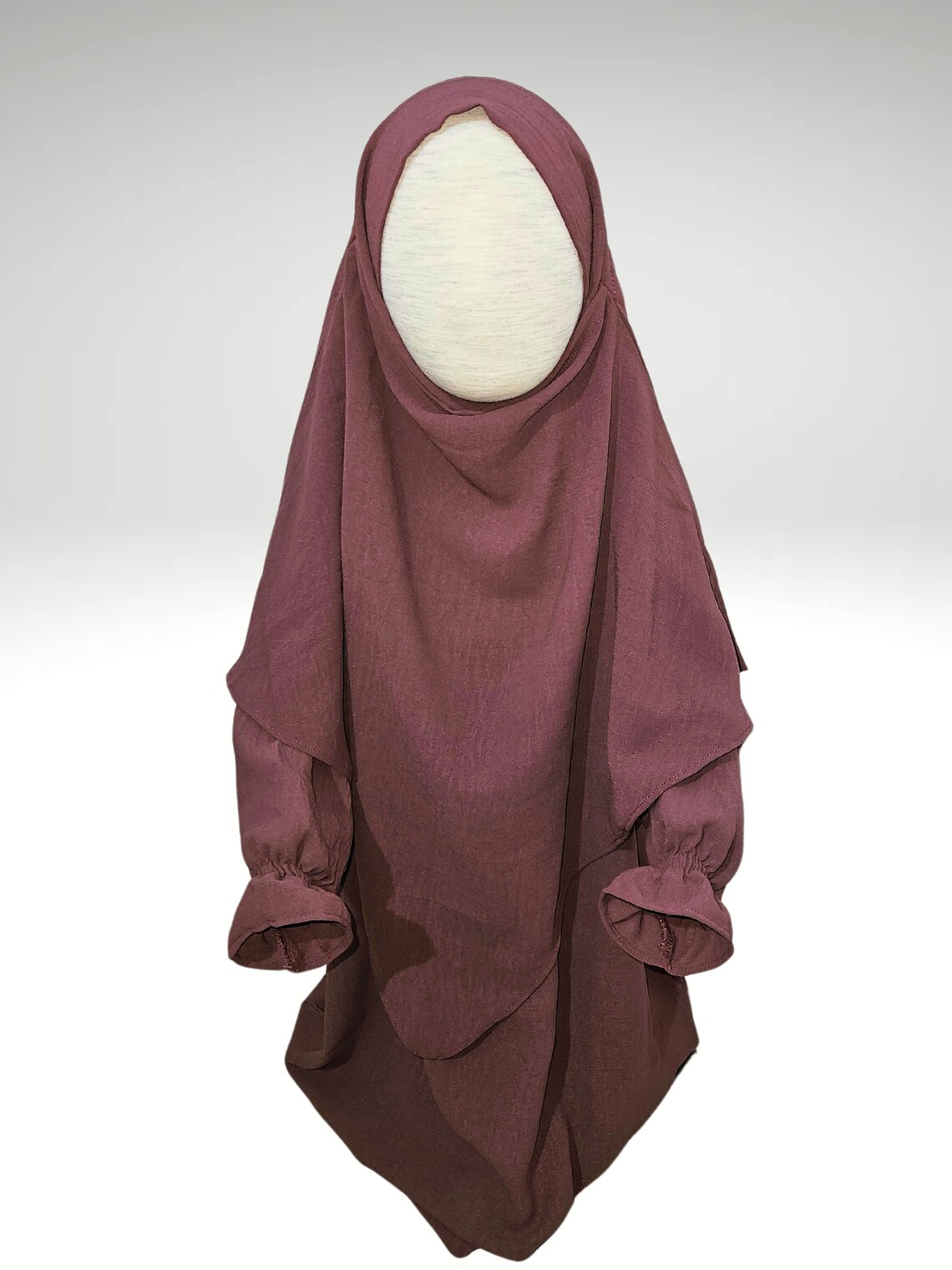 Kids Khimar and Abaya Dress Set Jilbab Eid Ramadan Prayer Dress - Etsy