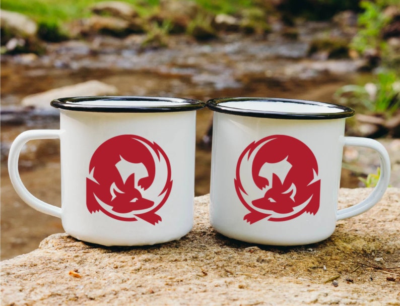 The Long Dark Coffee Mug TLD Camping Mug Red Fox Mug - Etsy