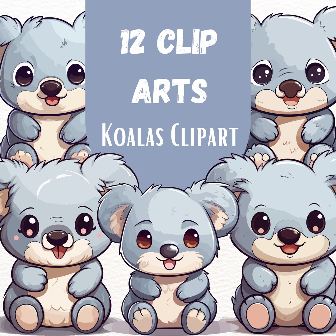 Cute Koala Clipart , Cute Penguine , Baby Koala Clipart and ...