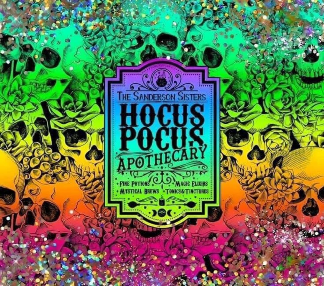 Hocus Pocus Apothecary 20 Oz Sublimation Tumbler - Etsy