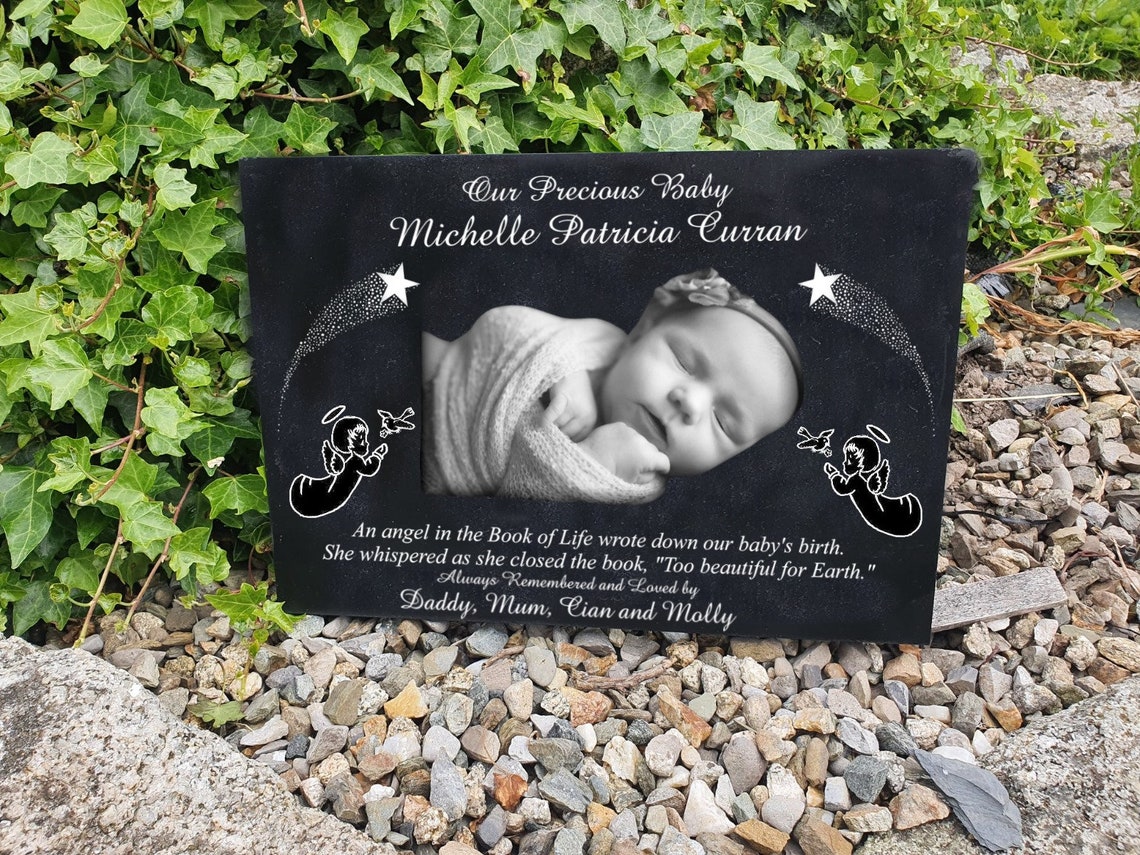 Personalised Laser Engraved Memorial Plaque - Etsy