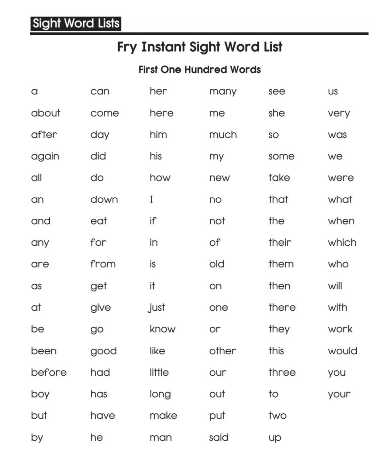 Kindergarten Sight Words Flashcards: Essential Learning for Little Ones - Etsy