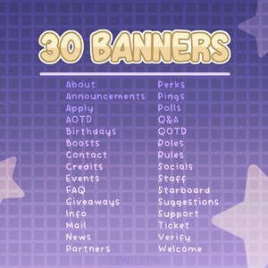 30 Starry Night Discord Channel Banners | Headers | Sleepycore ...