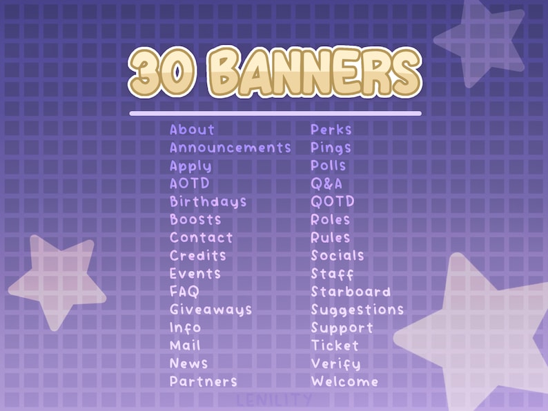 30 Starry Night Discord Channel Banners | Headers | Sleepycore ...