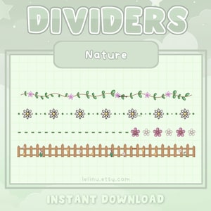 Cottagecore Nature Dividers for Discord | Dividers | Aesthetics | Cute ...