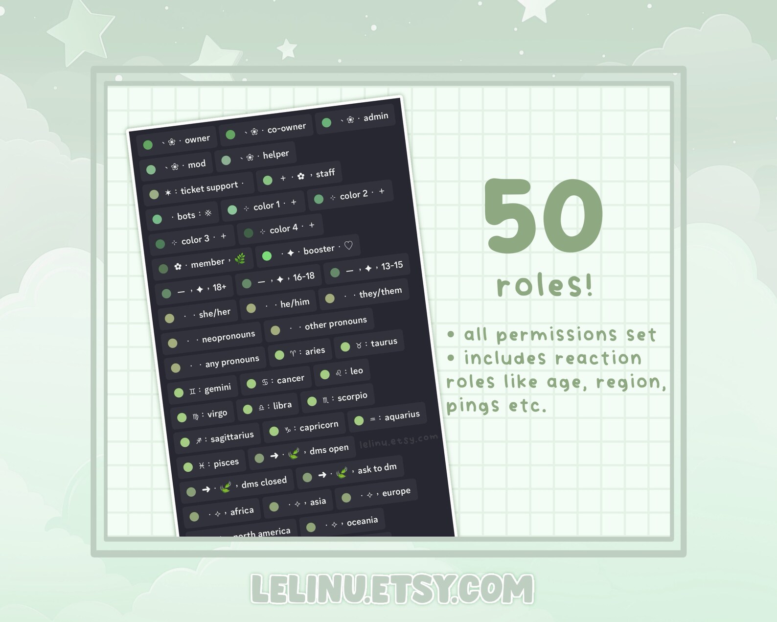 Cottagecore Discord Server Template | 50+ Channels and Roles ...