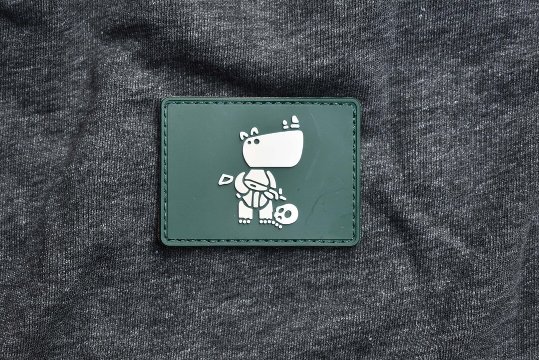 Rhino Hunter Hunter Meme PVC Patch Airsoft Airsoft Meme Funny - Etsy