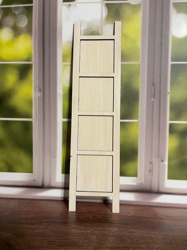 Highland Cow Leaning Ladder - Etsy