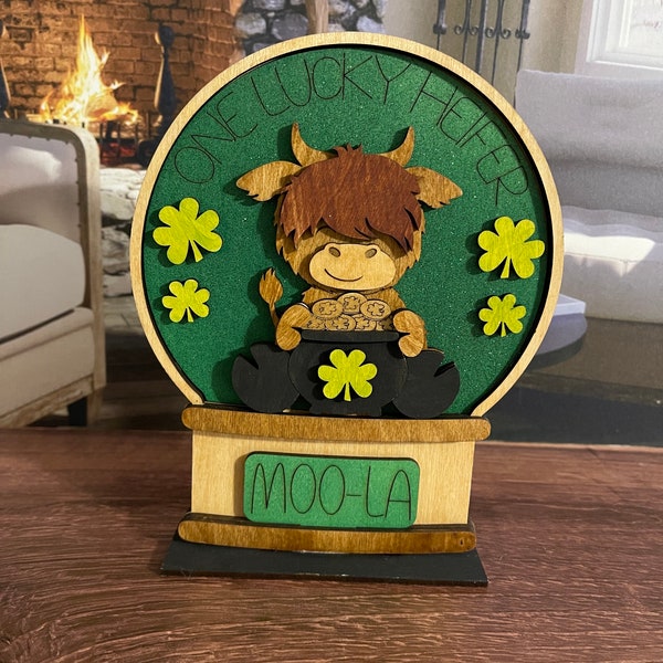 Highland Cow Snow Globe - Etsy
